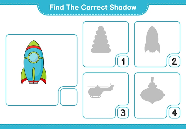 Matching Cartoon Rocket and Shadow Collection | Jiffy Designs