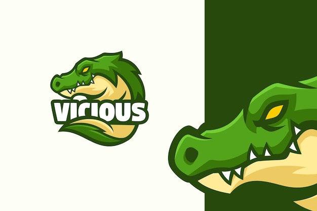 Fierce and Formidable: The Vicious Gator Logo | Jiffy Designs