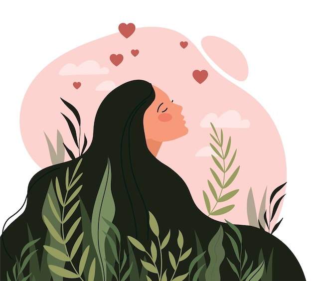 Serene Silhouette: A Dreamy Floral Portrait | Jiffy Designs