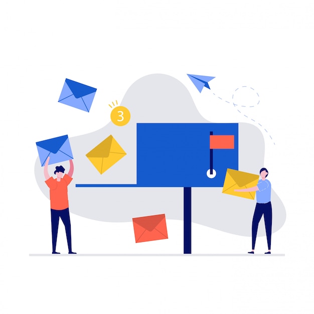 Vibrant Communication: Envelope, Mail, and Digital Messaging | Jiffy ...