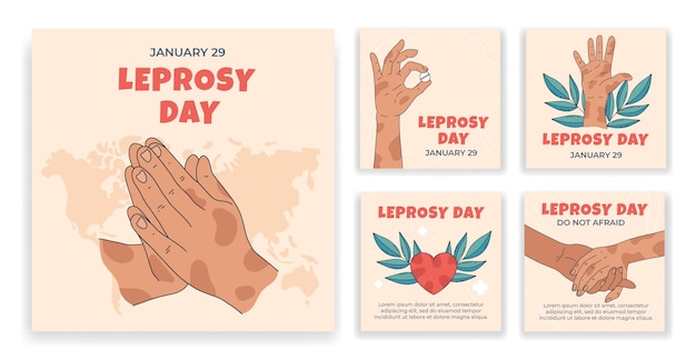 Commemorating Leprosy Awareness with Diverse Symbolic Imagery | Jiffy ...