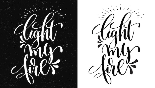 Radiant Calligraphic Lettering with Sunburst Accents | Jiffy Designs