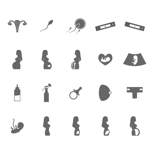 Comprehensive Gynecological Icons for Women's Health Awareness | Jiffy ...