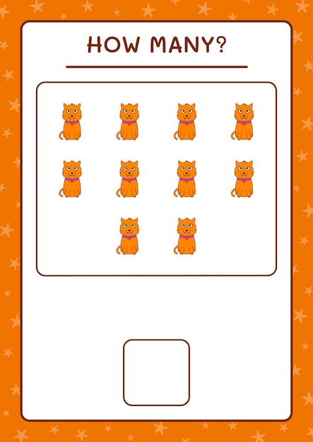 Adorable Cartoon Cats: Counting Fun for All | Jiffy Designs