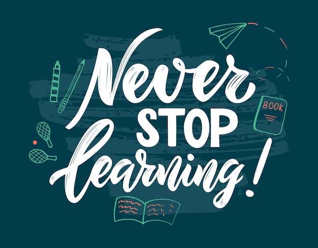 Inspiring Lettering and Whimsical Symbols of Lifelong Learning | Jiffy ...
