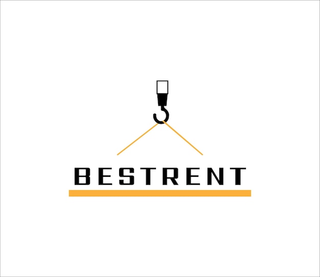 Sleek and Stylish Crane Lift Logo in Bold Typography | Jiffy Designs