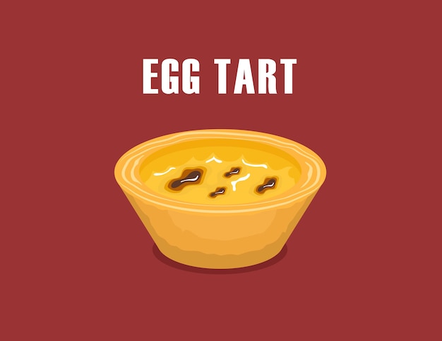 Vibrant Egg Custard Tart with Glossy Yolk Filling | Jiffy Designs