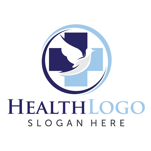 Minimalist Health and Wellness Logo with Stylized Shapes | Jiffy Designs