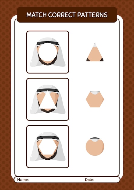 Geometric Shapes Matching Game: Patterns and Silhouettes | Jiffy Designs