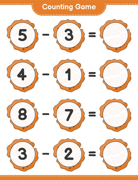 Engaging Counting Game with Vibrant Shapes and Numbers | Jiffy Designs