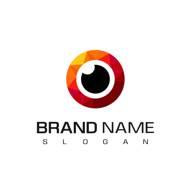 Vibrant Circular Brand Logo with Striking Contrast | Jiffy Designs