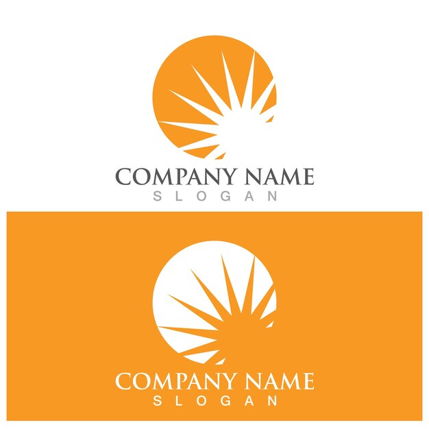 Vibrant Sun-Inspired Logo with Radiant Design | Jiffy Designs