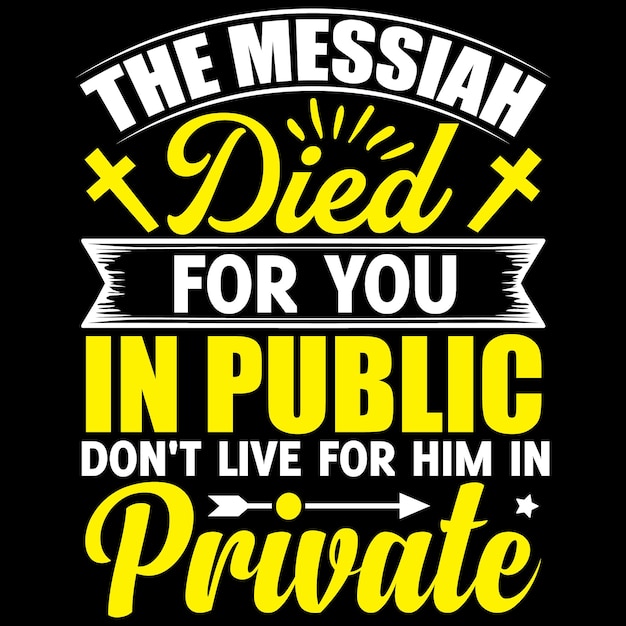 Powerful Religious Proclamation with Vibrant Typography and Imagery ...