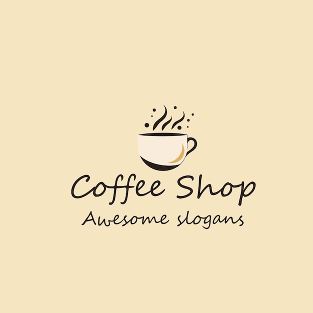 Captivating Coffee Shop Logo with Inspiring Slogans | Jiffy Designs