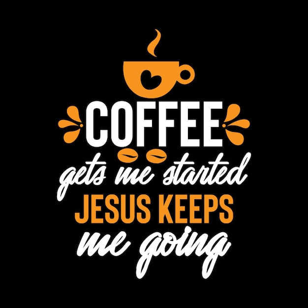 Energizing Coffee Cup Graphic with Uplifting Text | Jiffy Designs