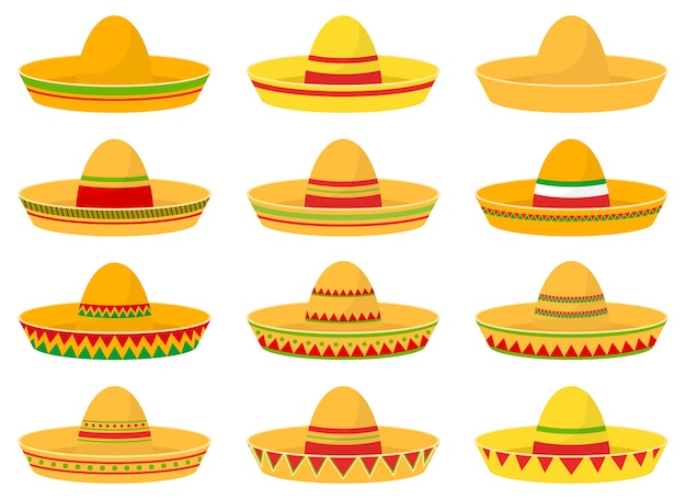 Vibrant Sombrero Hats in Varied Designs and Patterns | Jiffy Designs