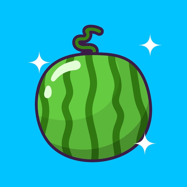 Whimsical Watermelon Sphere with Shimmering Sparkles | Jiffy Designs