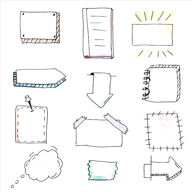 Whimsical Doodle Frames and Shapes for Creative Expression | Jiffy Designs