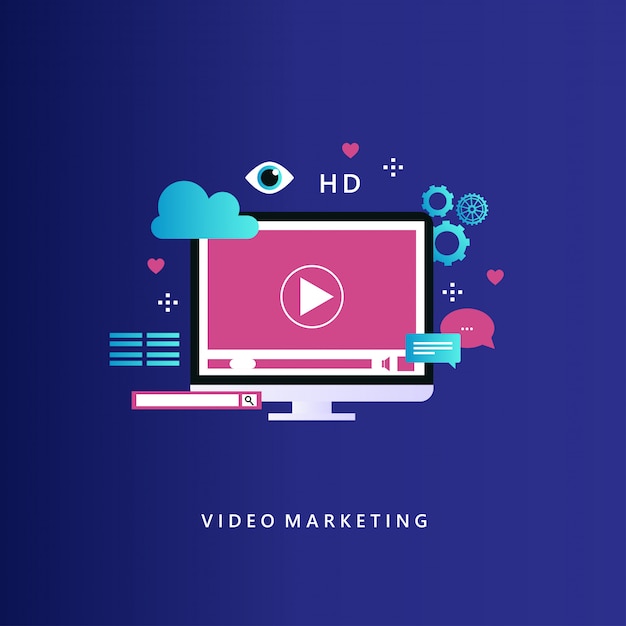Engaging Video Player with Playful Visual Elements | Jiffy Designs