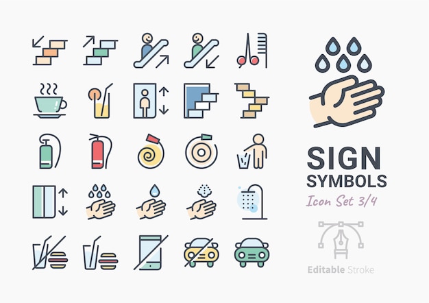 Diverse Collection of Versatile Sign and Symbols | Jiffy Designs