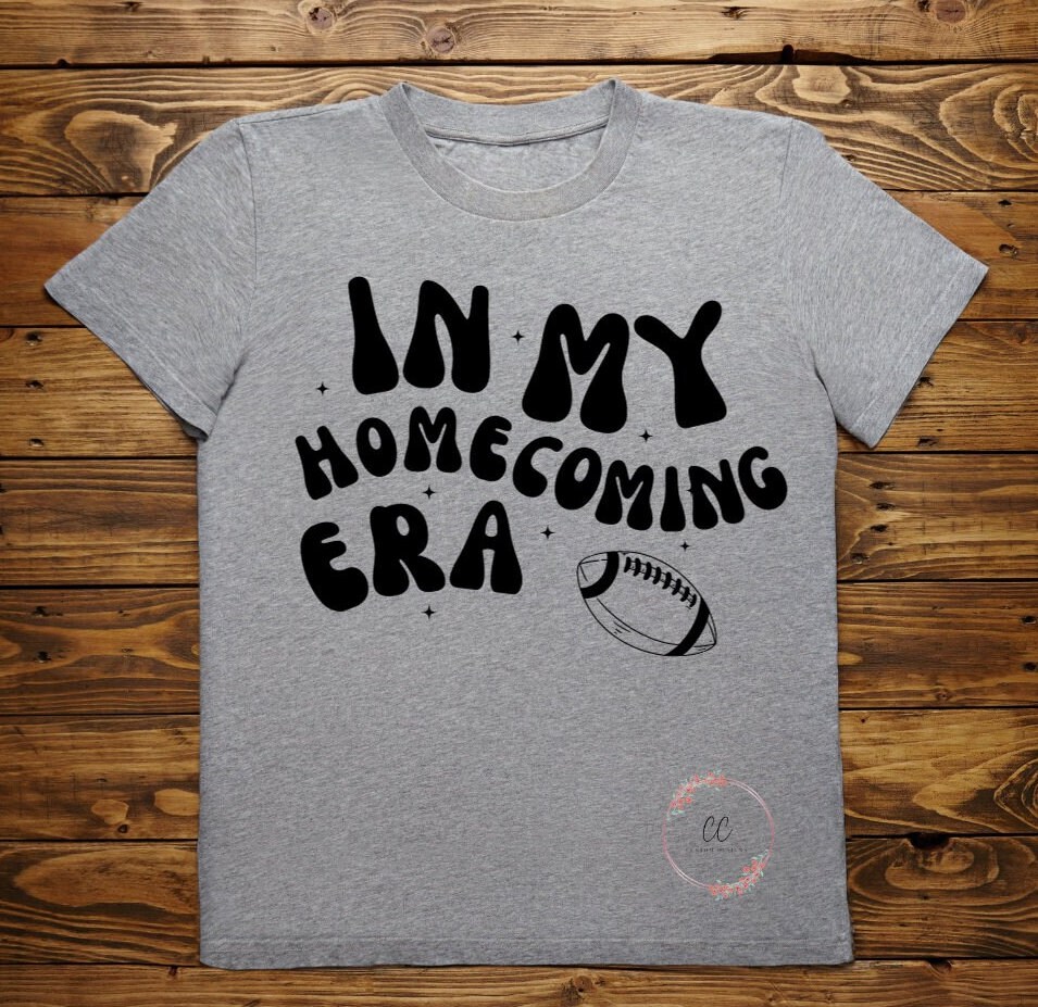 In My Homecoming Era Svg, Homecoming Svg, Football Svg, Cheerleading ...