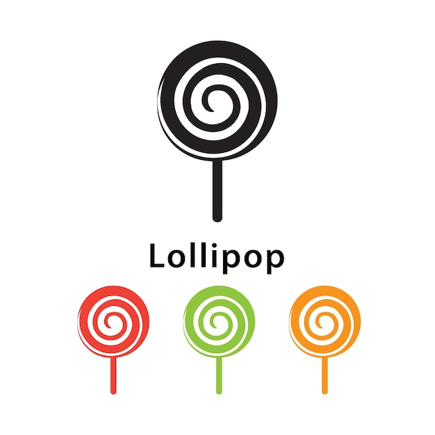 Vibrant Spiral Lollipops in Playful Color Palette | Jiffy Designs