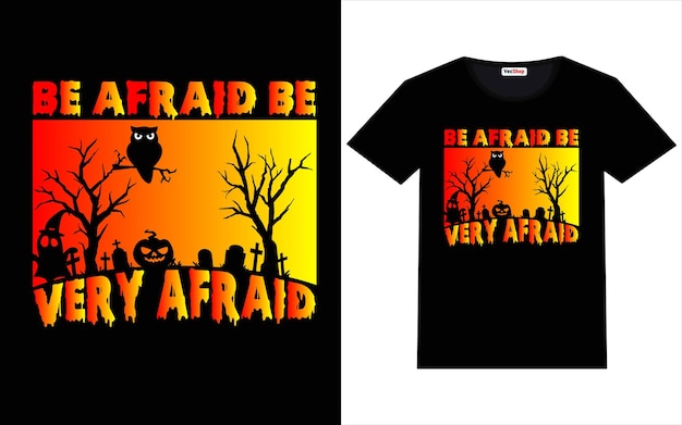 Spooky Halloween Scene: 'Be Afraid, Be Very Afraid' | Jiffy Designs