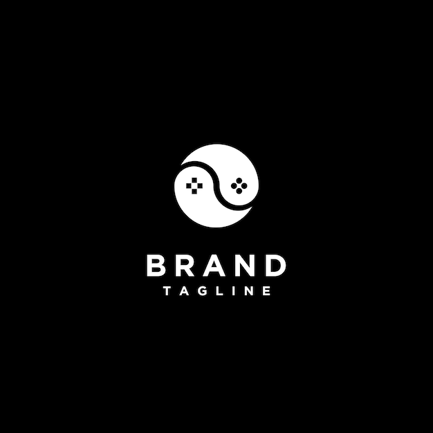 Elegant Yin-Yang Symbol for Versatile Brand Identity | Jiffy Designs