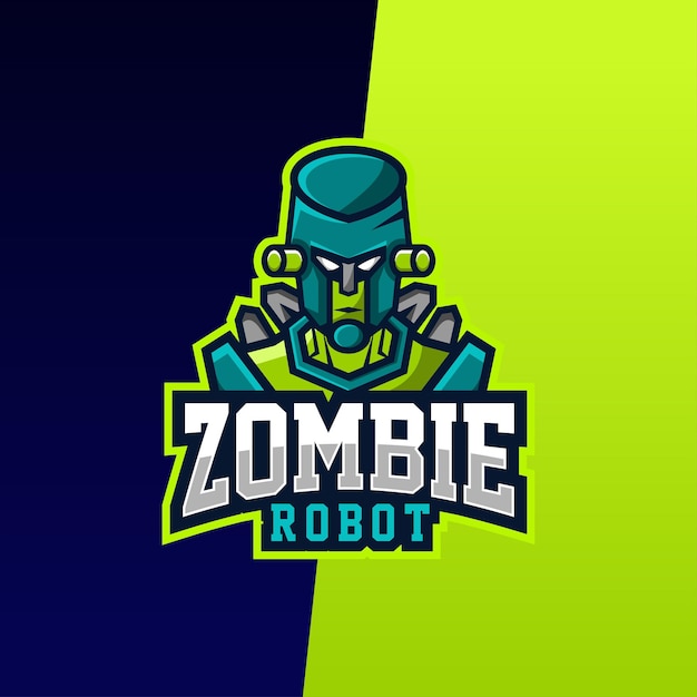 Captivating Zombie Robot Mascot Design | Jiffy Designs