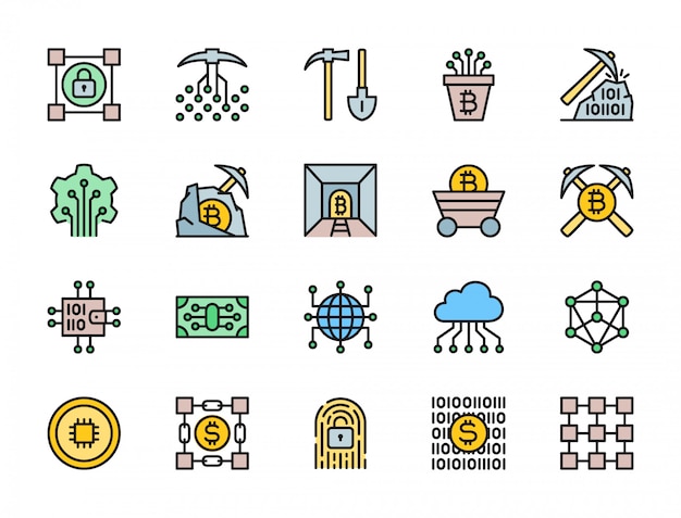 Diverse Digital Technology Symbols Representing Modern Innovation ...