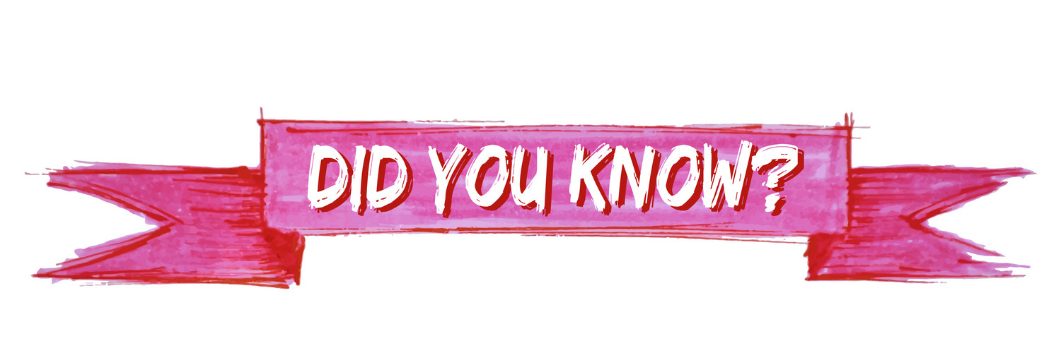 Did You Know Hand Painted Ribbon Sign | Jiffy Designs