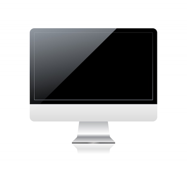 Sleek and Stylish Computer Monitor with Glossy Black Screen | Jiffy Designs