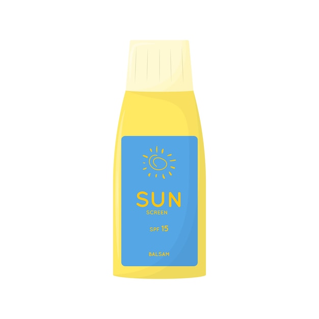 Vibrant Sun Protection Bottle with Iconic Sun Logo | Jiffy Designs