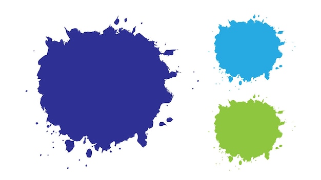 Vibrant Splatter Art in Bold Primary Colors | Jiffy Designs