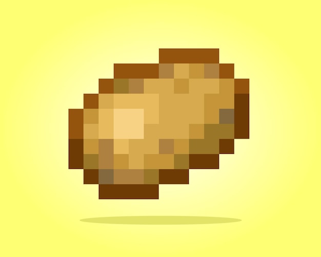 Delectable Pixel Potato: A Savory Digital Delight | Jiffy Designs