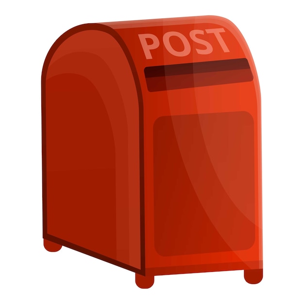 Iconic Red Postal Mailbox with Bold 'POST' Branding | Jiffy Designs