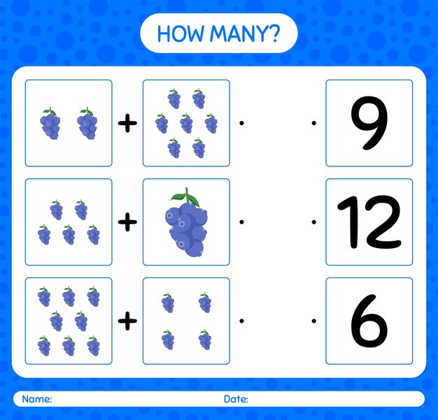 Counting Grapes: A Fun Math Lesson | Jiffy Designs