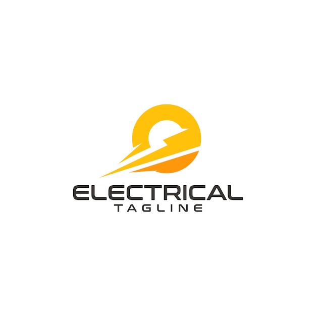 Powerful Electrical Surge Symbol with Vibrant Sun Motif | Jiffy Designs