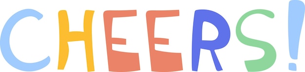 Colorful Cheerful Typography Design | Jiffy Designs