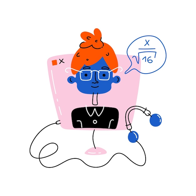 Quirky Character in Vibrant Colors and Whimsical Style | Jiffy Designs