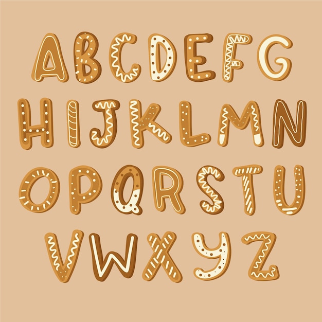 Whimsical Golden Alphabet Letters with Dotted Patterns | Jiffy Designs