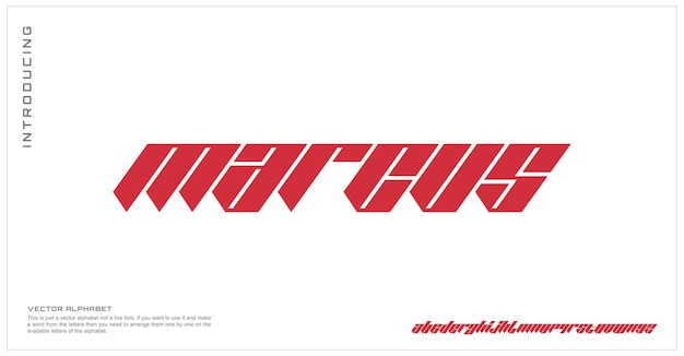 Striking Red Vector Lettering with Bold Typography | Jiffy Designs