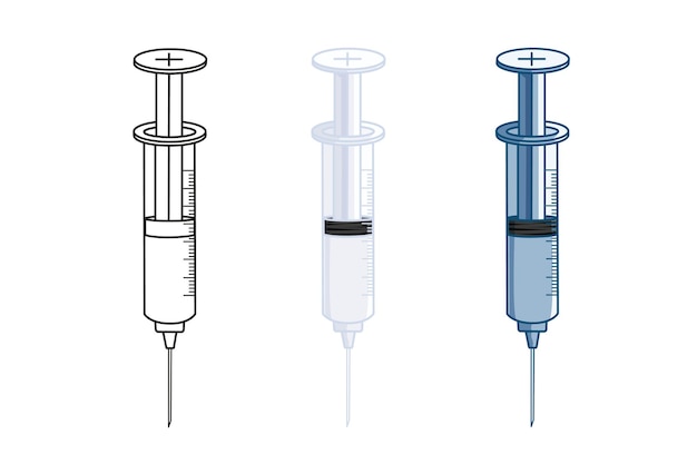 Colorful Medical Syringes with Precise Measurement Markings | Jiffy Designs