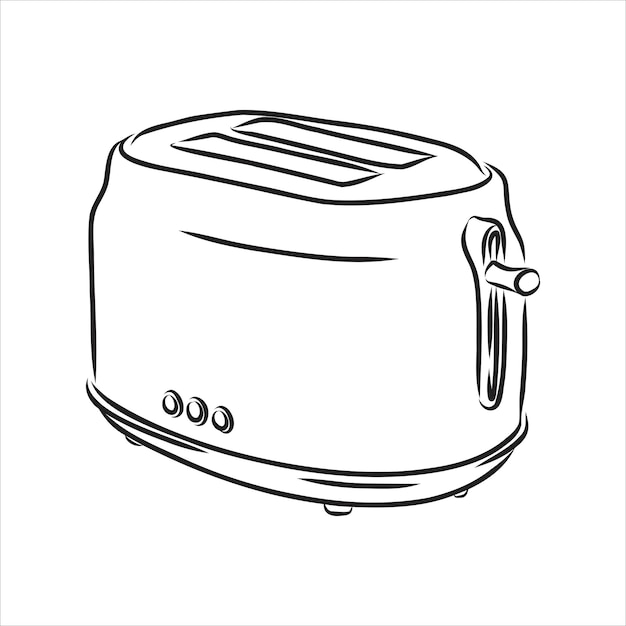 Sleek and Modern Toaster with Minimalist Design | Jiffy Designs