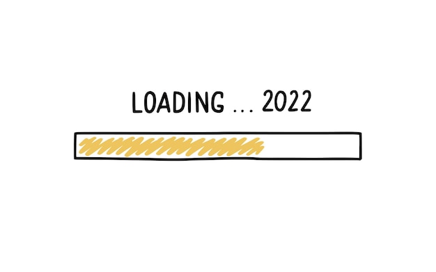 Anticipating the New Year: Loading Screen for 2022 | Jiffy Designs