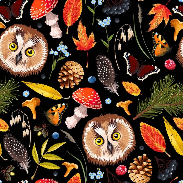 Enchanting Autumn Woodland Creatures and Foliage | Jiffy Designs