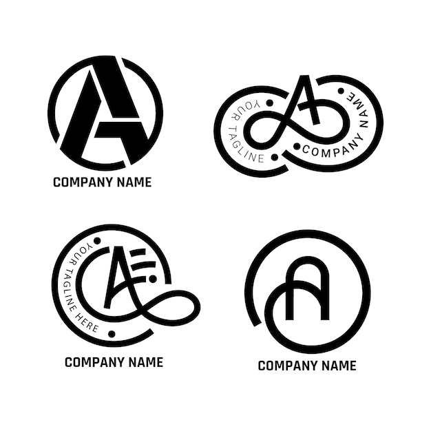 Sleek Monogram Logos with Stylized Letter Designs | Jiffy Designs