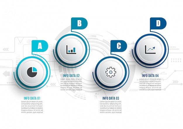 Informative Infographic with Circular Data Visualizations | Jiffy Designs