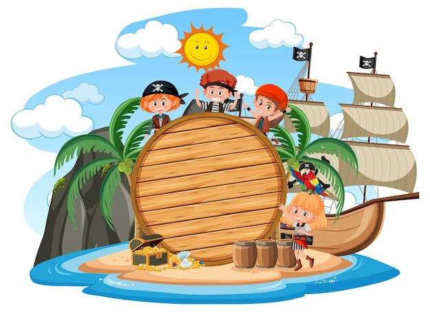 Vibrant Pirate Adventure on a Tropical Island | Jiffy Designs