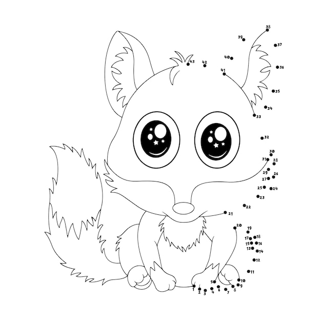 Adorable Dot-to-Dot Woodland Creature: Connect the Dots to Reveal a ...